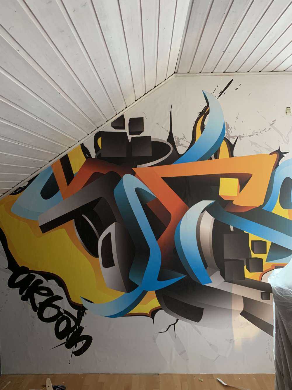 Graffiti 3D - Fototapety.com