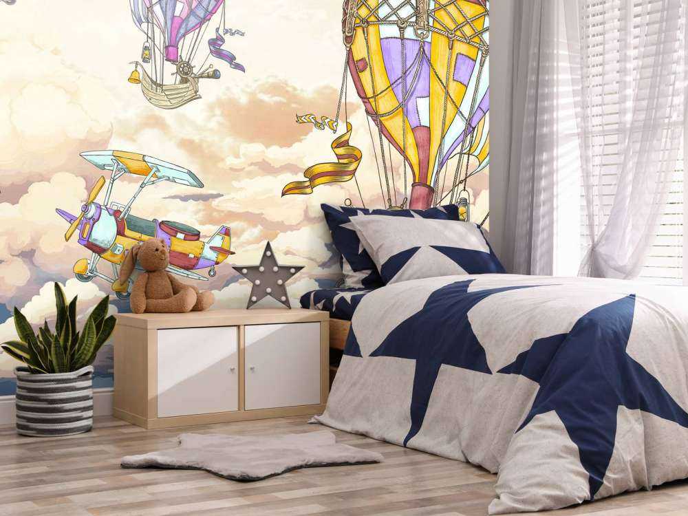 Latające statki - Fototapety.com